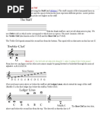 Music Theory: Auxiliary Notes | PDF | Interval (Music) | Harmony