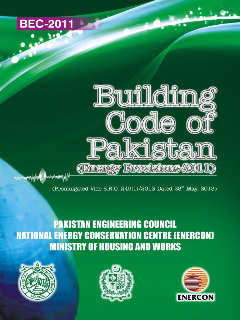 Building Codes of Pakistan 2014 - Energy Provisions | PDF