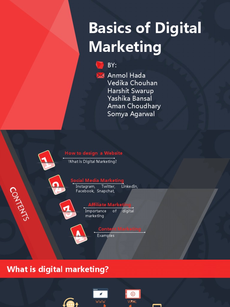 Basics of Digital Marketing | Download Free PDF | Social Media ...
