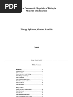 Grade 9 Biology Curriculum Overview | PDF