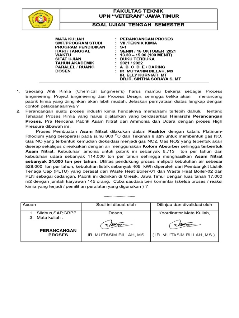 Soal - Perpro - 2021 | PDF