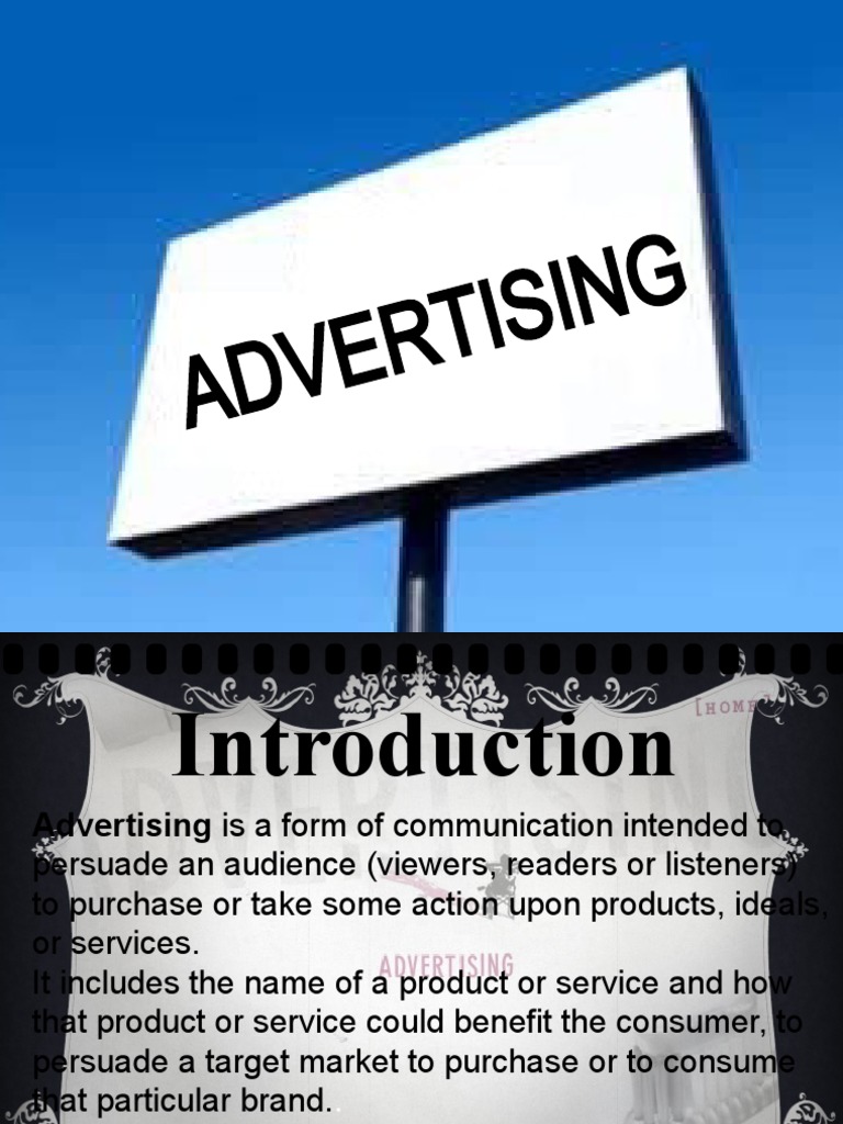 Advertisement | PDF | Advertising | Brand