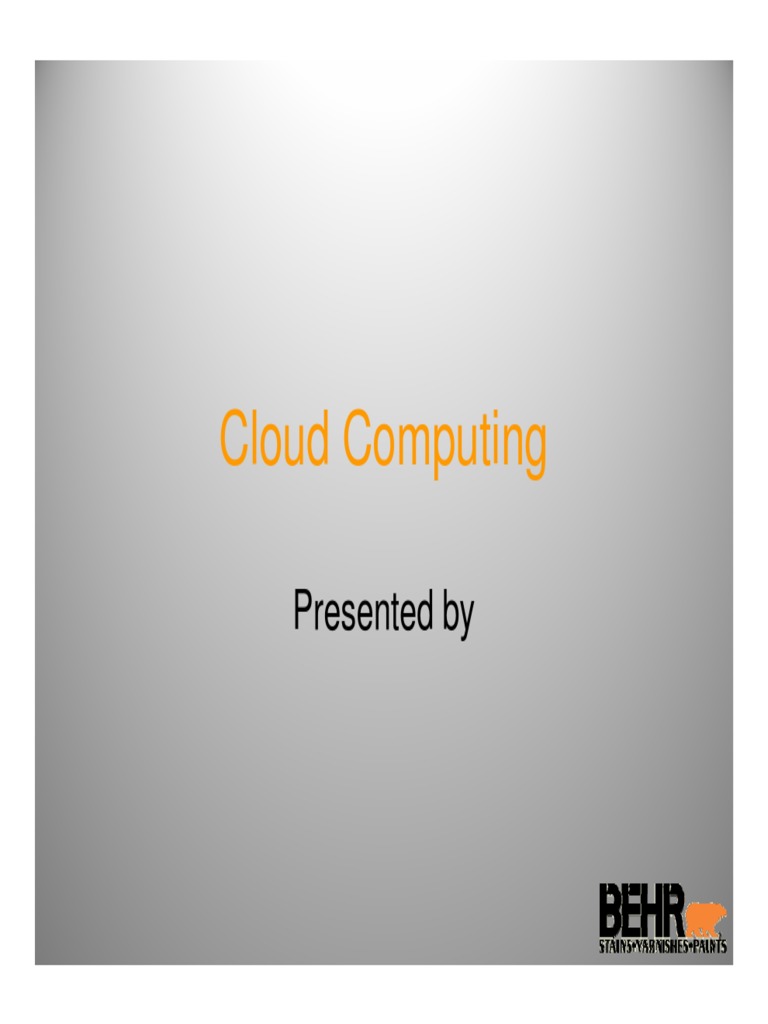 Pertemuan 9-Cloud-Computing-Introduction | PDF | Cloud Computing | Software As A Service