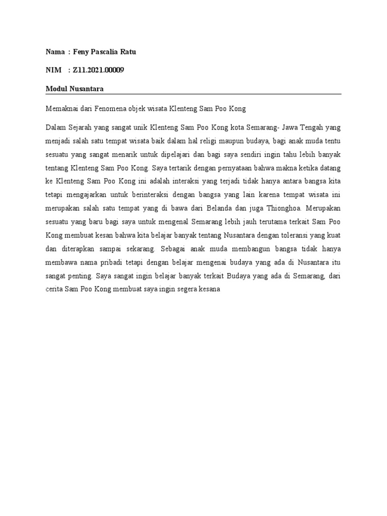Makna Sam Poo Kong | PDF
