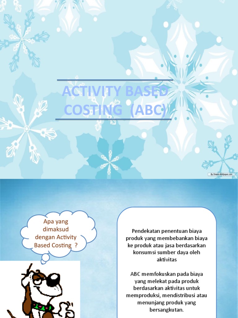 Activity Based Costing ABC | PDF | Komputer