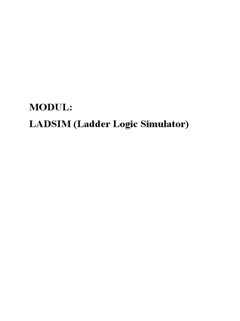 Modul Ladsim (Dasar Teori) | PDF