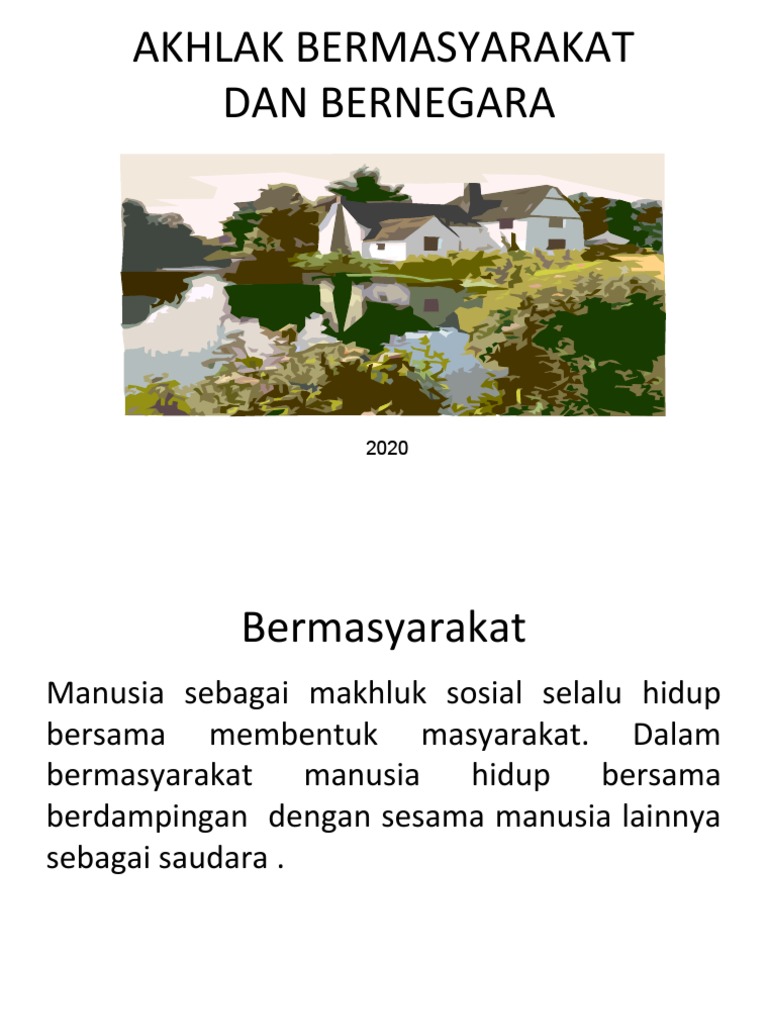 Akhlak Bermasyarakat Dan Bernegara | PDF Akhlak Bermasyarakat Dan Bernegara | PDF