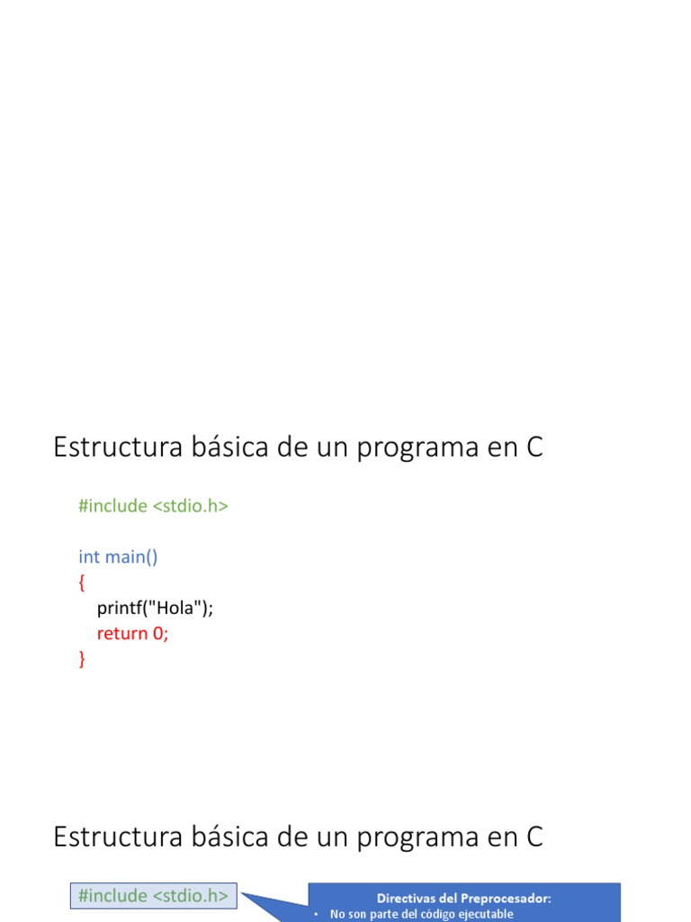 4 Anexo Lenguaje C | PDF | Programación | Programa de computadora