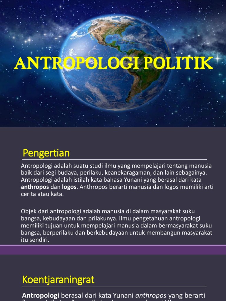 Antropologi Politik | PDF