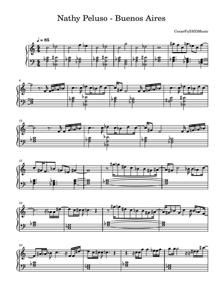 Nathy Peluso - Buenos Aires | PDF