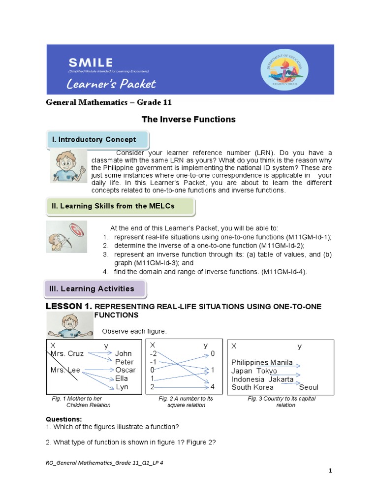 Understanding One-to-One Functions and Their Inverses | PDF | Function (Mathematics) | Equations