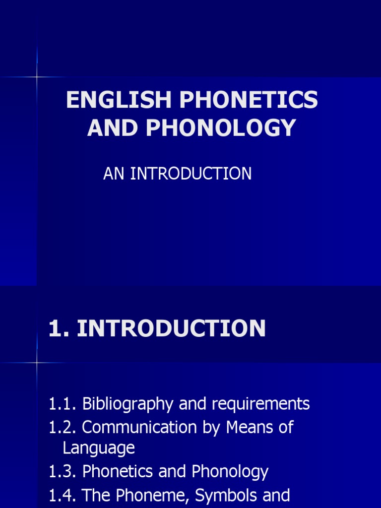English Phonetics and Phonology | PDF | Phonology | Speech