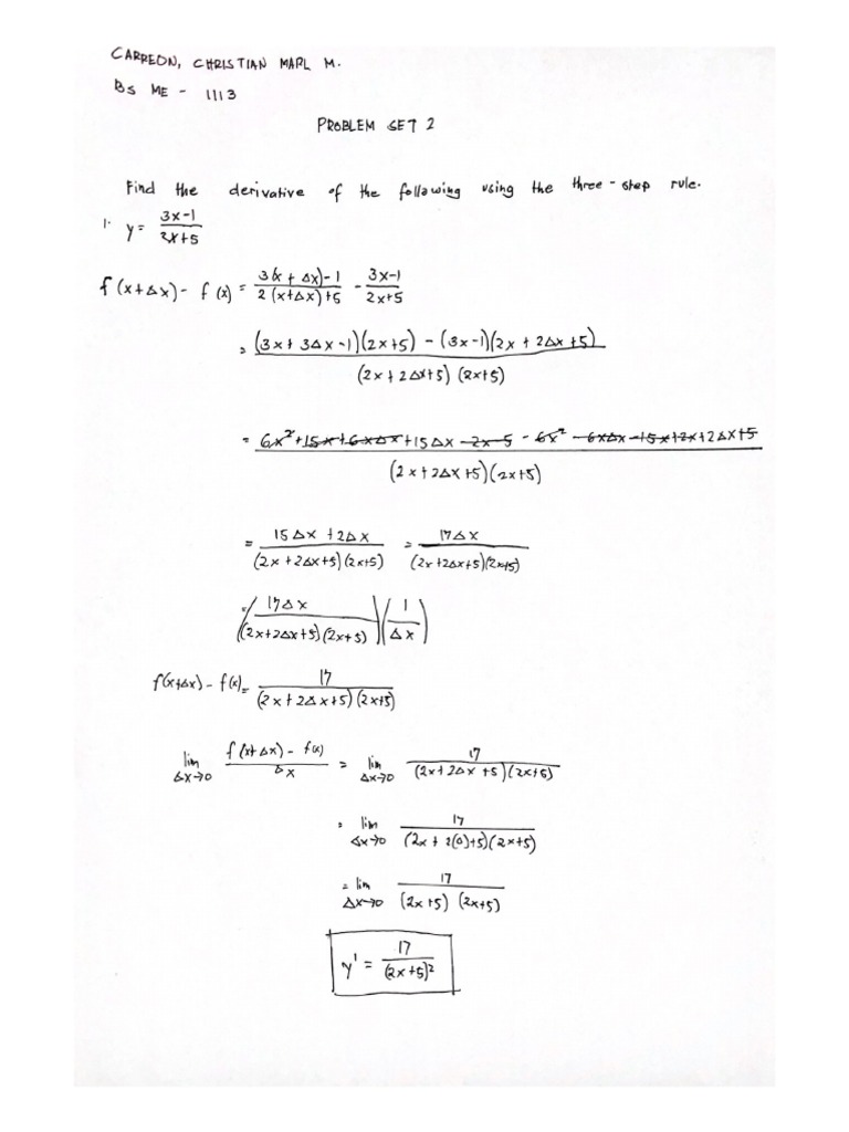 Problem-Set-2 - Diff Cal | PDF