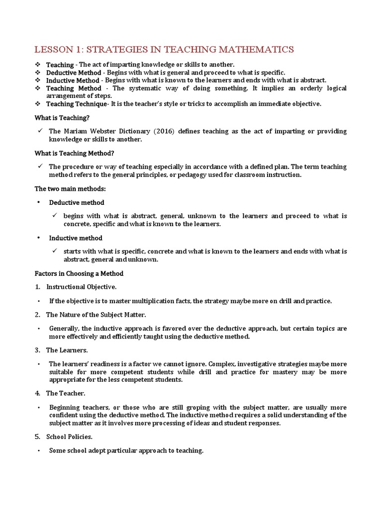 Principles of Teaching | PDF | Constructivism (Philosophy Of Education ...