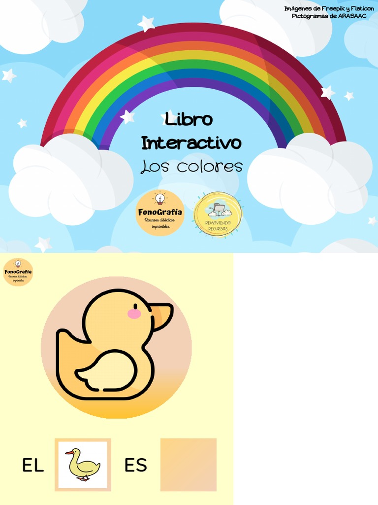 Libro Interactivo Los Colores | PDF