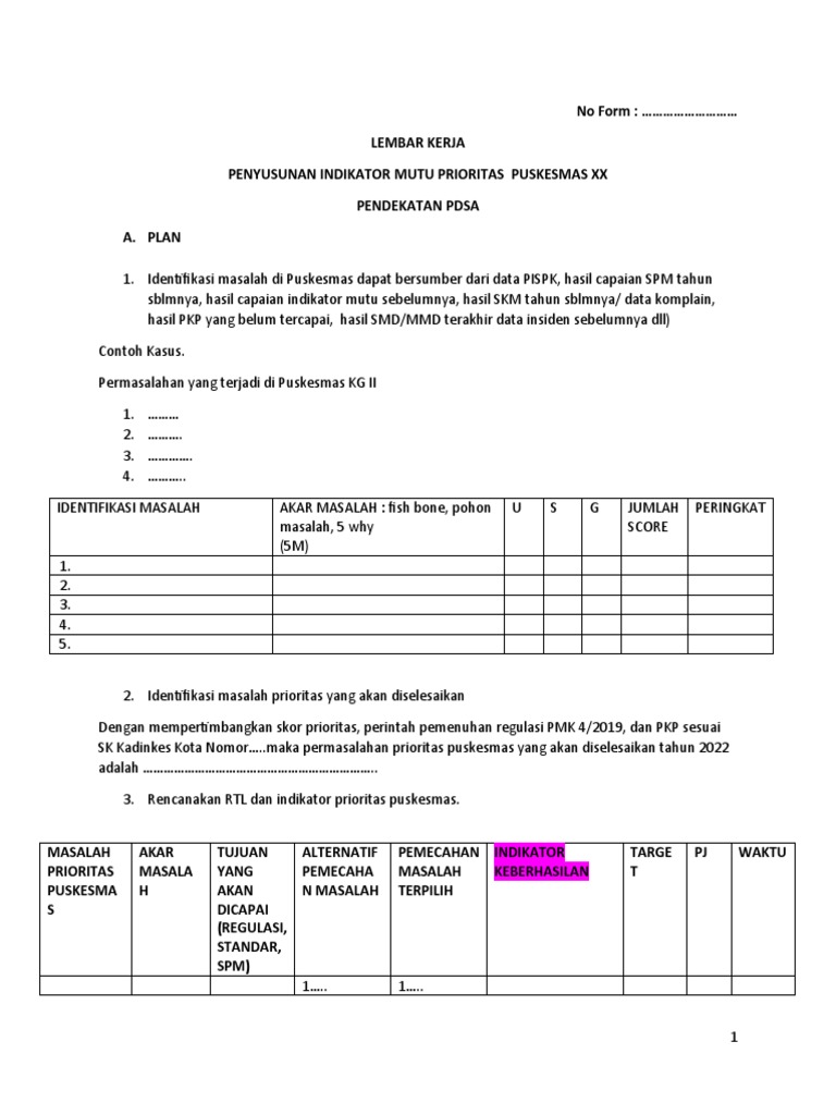 Penyusunan IMPP - Template | PDF