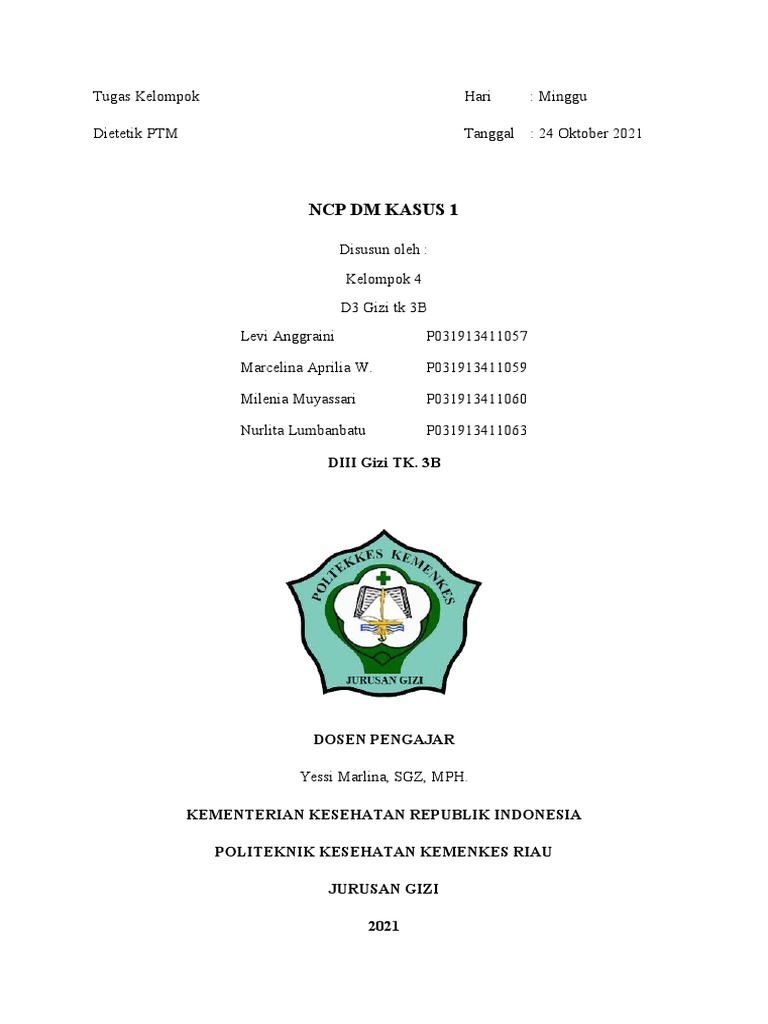 Kelompok 4 - 3B - NCP DM | PDF