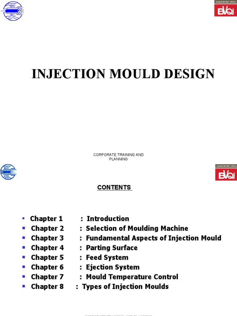 Injection Mould Design | PDF | Mechanical Engineering | Building ...