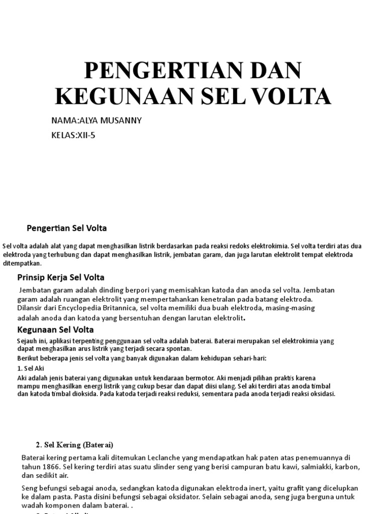Alya Sel Volta | PDF