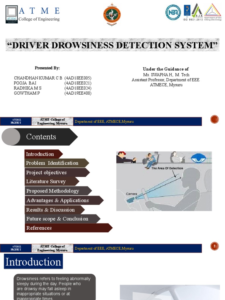 Driver Drowsiness Detection | PDF | Raspberry Pi | Electrical Engineering