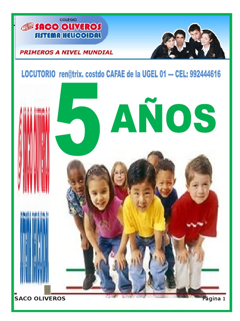 Book2 - Ingles 5 Años | PDF