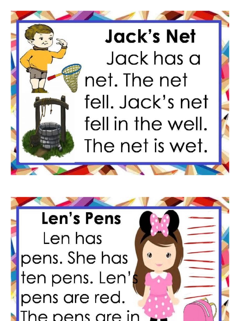 Grade 1 Short Stories | PDF