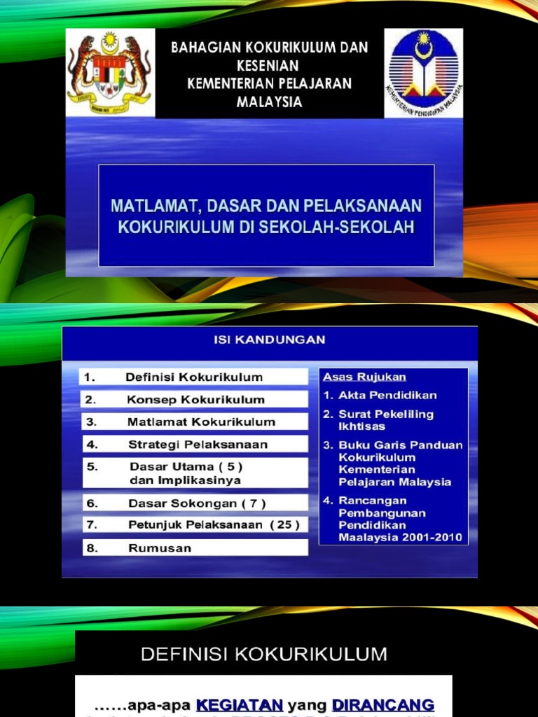 Pengenalan Kokurikulum 1 | PDF