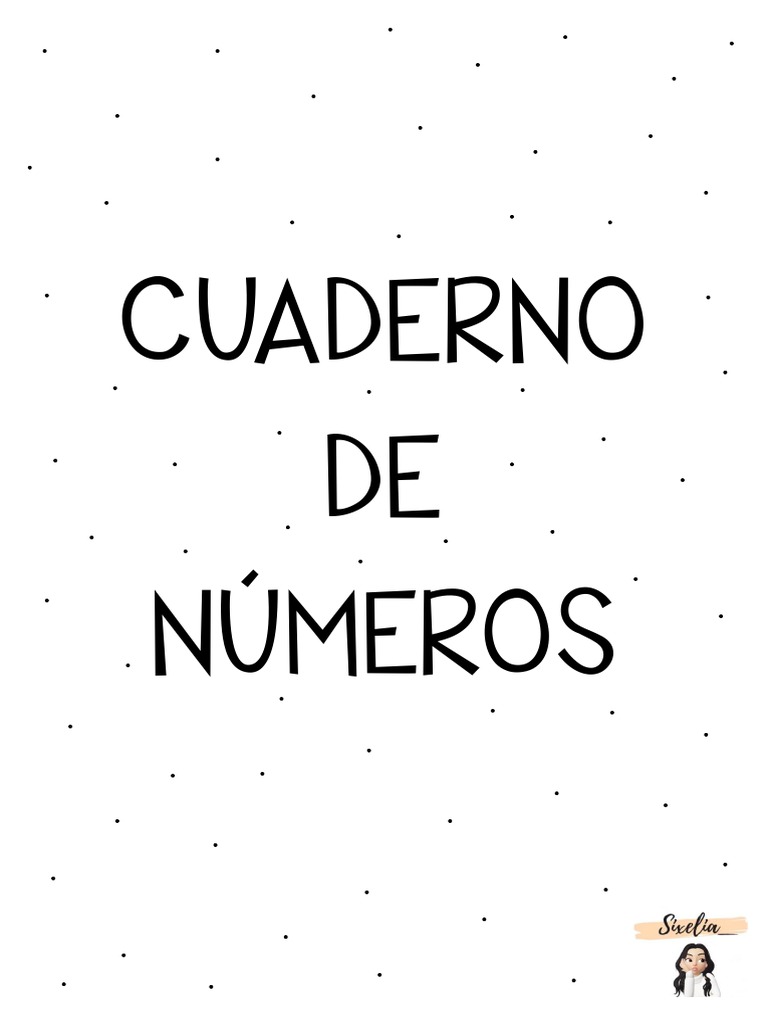 Cuaderno de Números para Niños | PDF | Hogar, jardinería y bricolaje