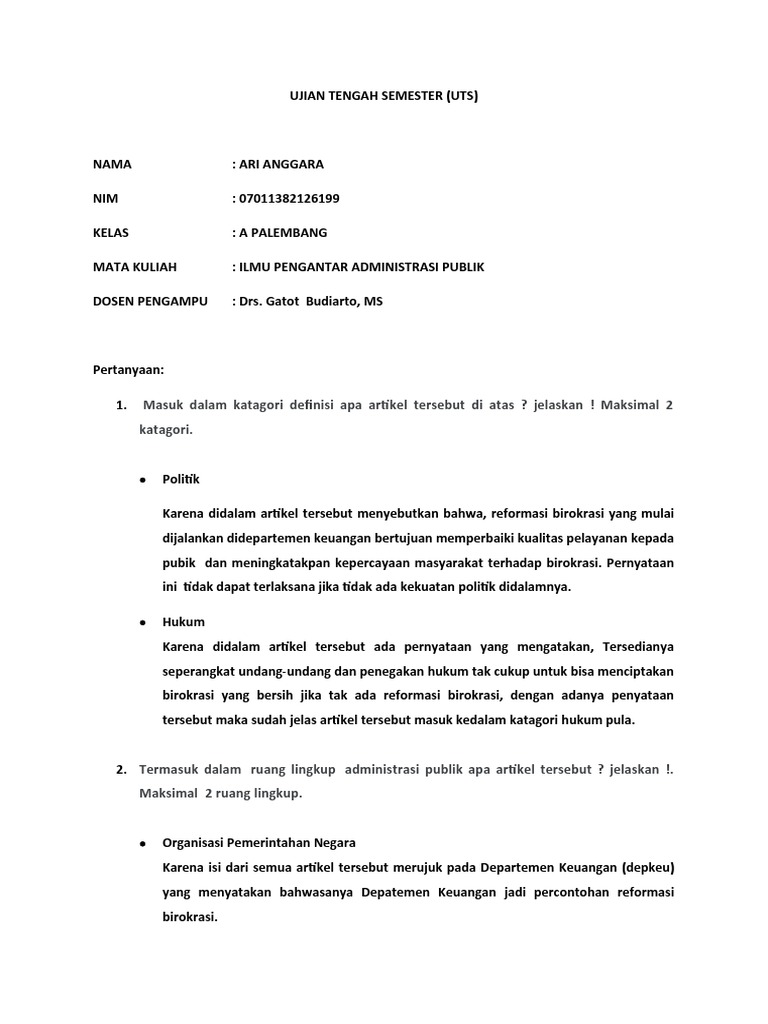 Uts Ari Anggara 07011382126199 Pdf