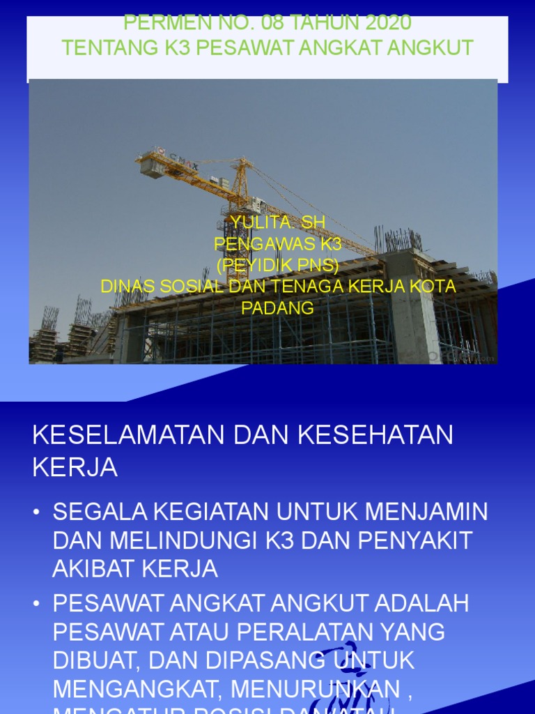 K3 Pesawat Angkat dan Angkut 2020 | PDF