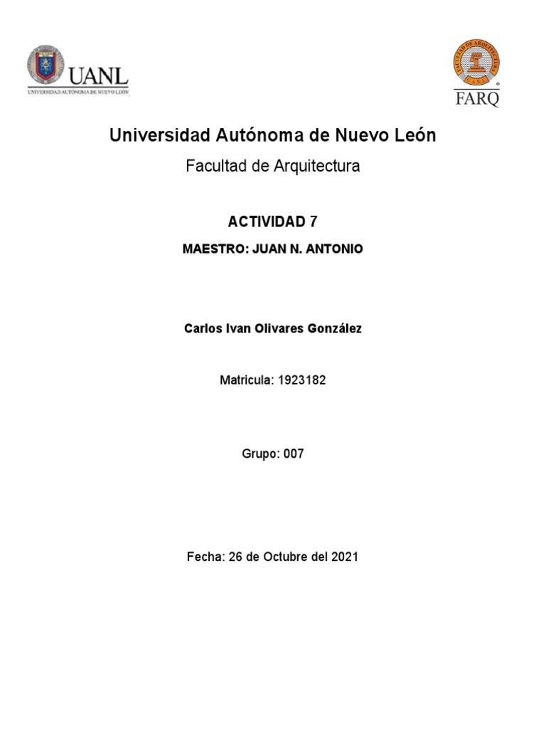 Ev.7 Reporte de Lectura de Objetos Visuales | PDF