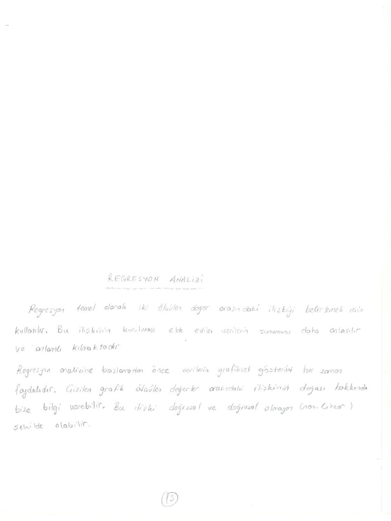 MM352 Olcme Teknigi 2 | PDF