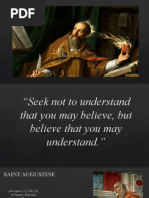 Understanding The Self St. Augustine's View of The Self | PDF ...