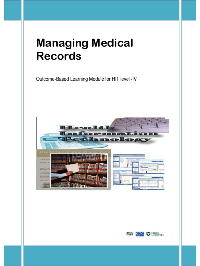 Module 2 Managing Medical Records - Learner Module - Nov.13 | PDF ...