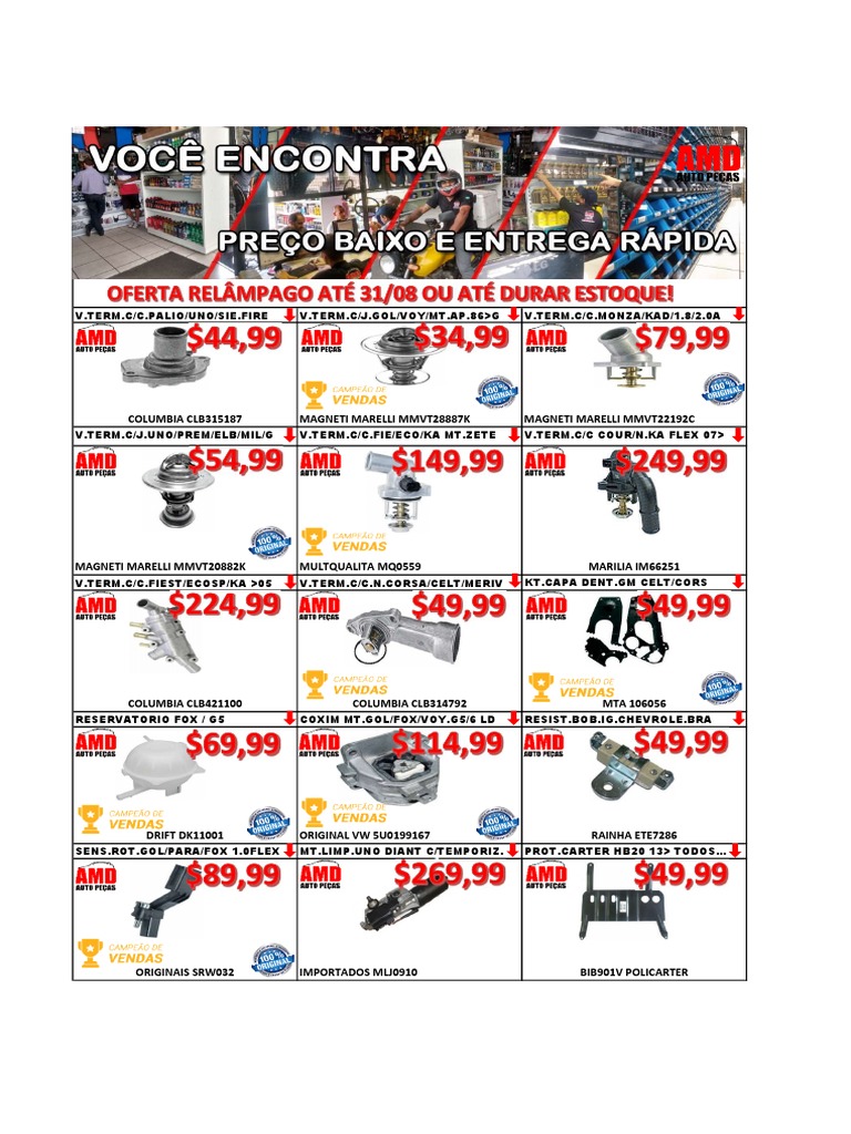 Auto Parts Inventory List | PDF