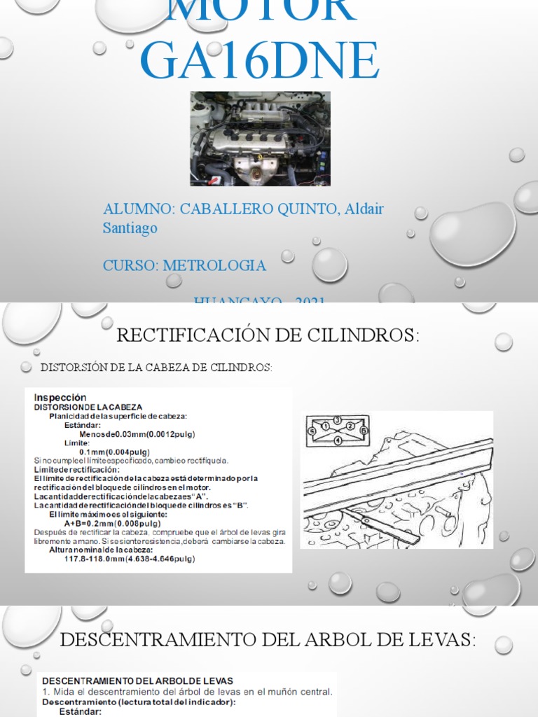 Motor Ga16dne | PDF