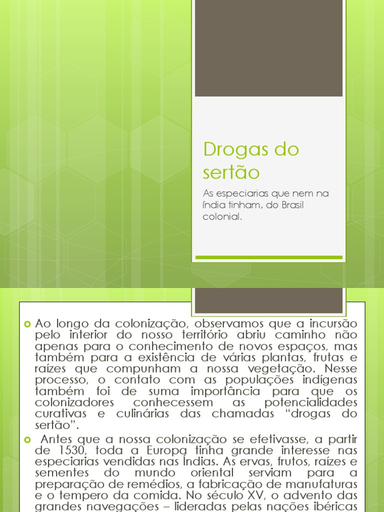 Drogas Do Sertao | PDF | Tempero