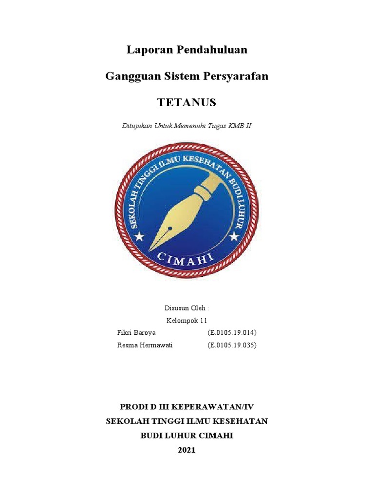LP Tetanus Fikri Resma | PDF