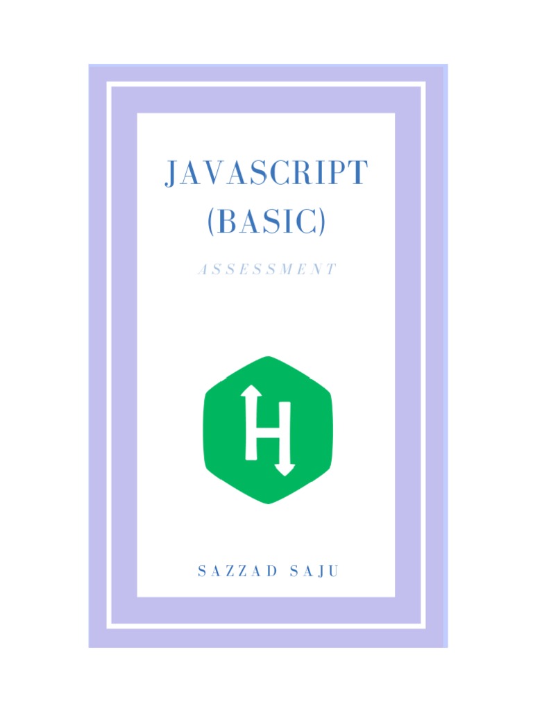 JavaScript Basic Assesment | PDF | Parameter (Computer Programming ...