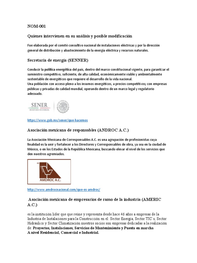 NOM001 Sede 2018 | PDF | México | Ingeniería