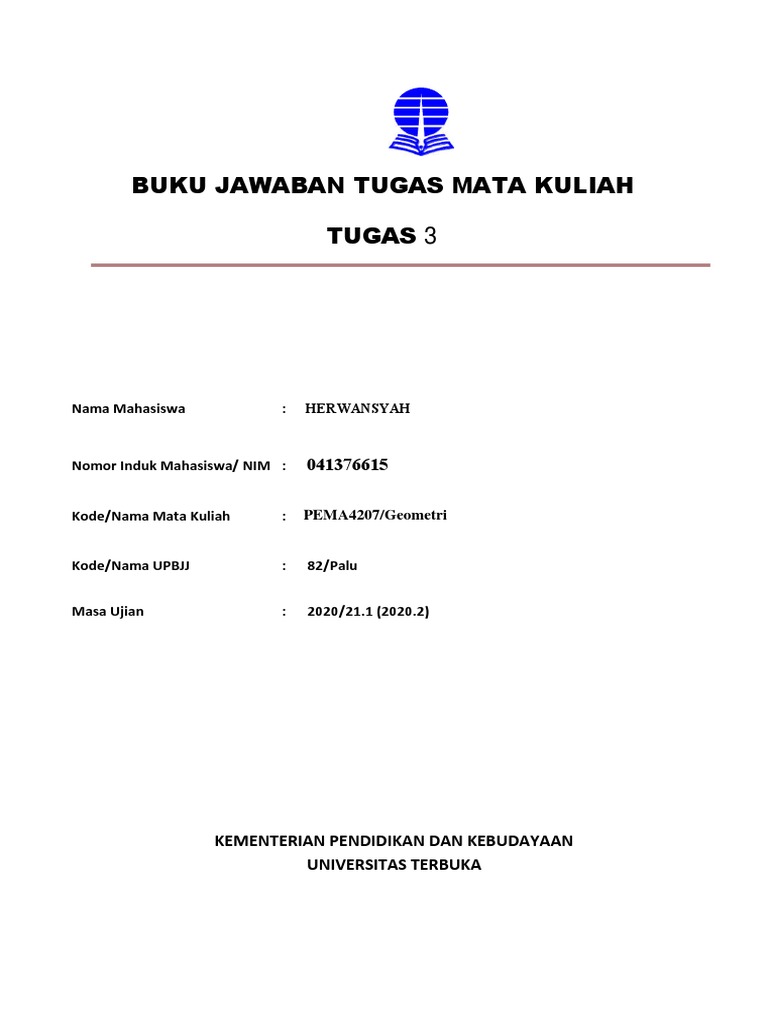 PEMA4207 Geometri Tugas 3 | PDF