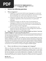 Answer Key Module 1 - Units 1-8 | PDF