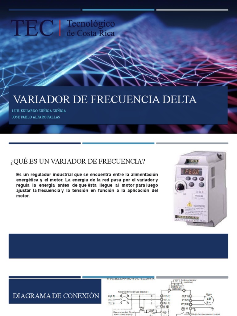 Variador Delta | Descargar gratis PDF | Condensador | Ingenieria Eléctrica