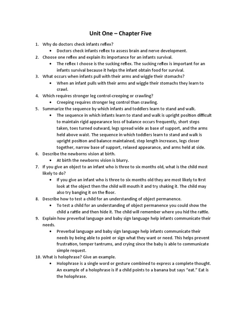 Recall and Review - Chapter 5 | Download Free PDF | Temperament | Family