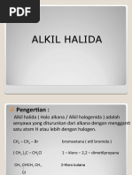 Materi 04 - Senyawa Alkil Halida | PDF