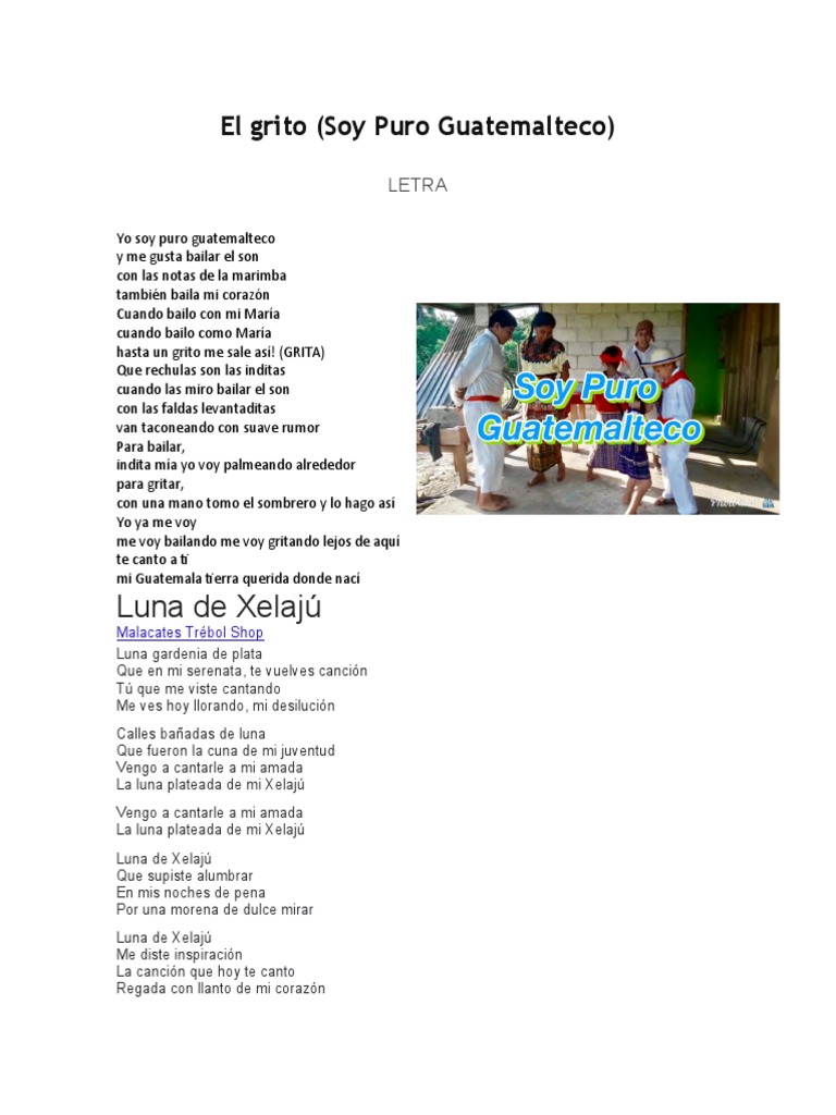 El Grito | PDF | Musica Latinoamericana | Musica en español