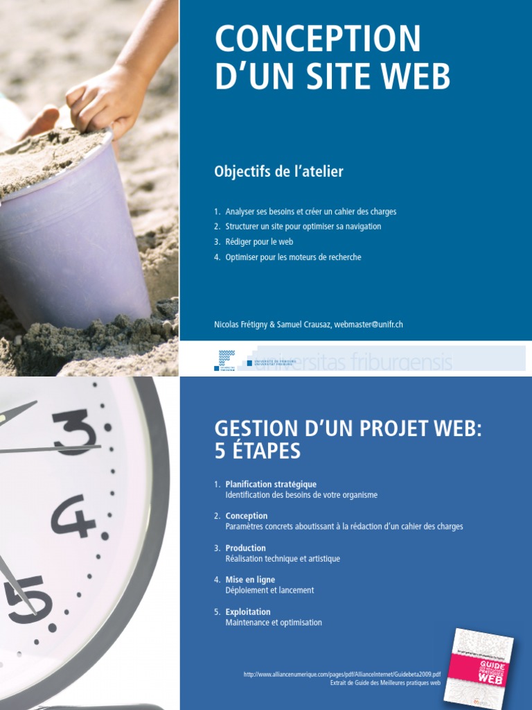 Conception D'un Site Web Et Cas Pratique | PDF | Internet | Internet et Web
