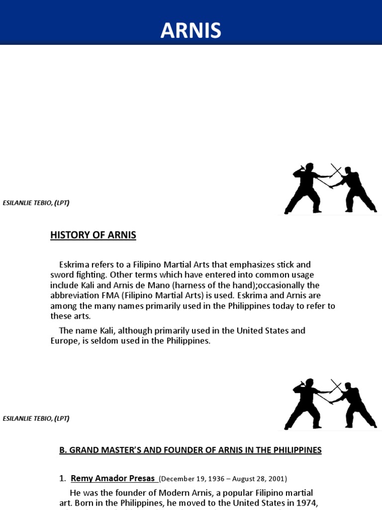 Lesson 3 - (Arnis) | PDF | Sports | Combat Sports