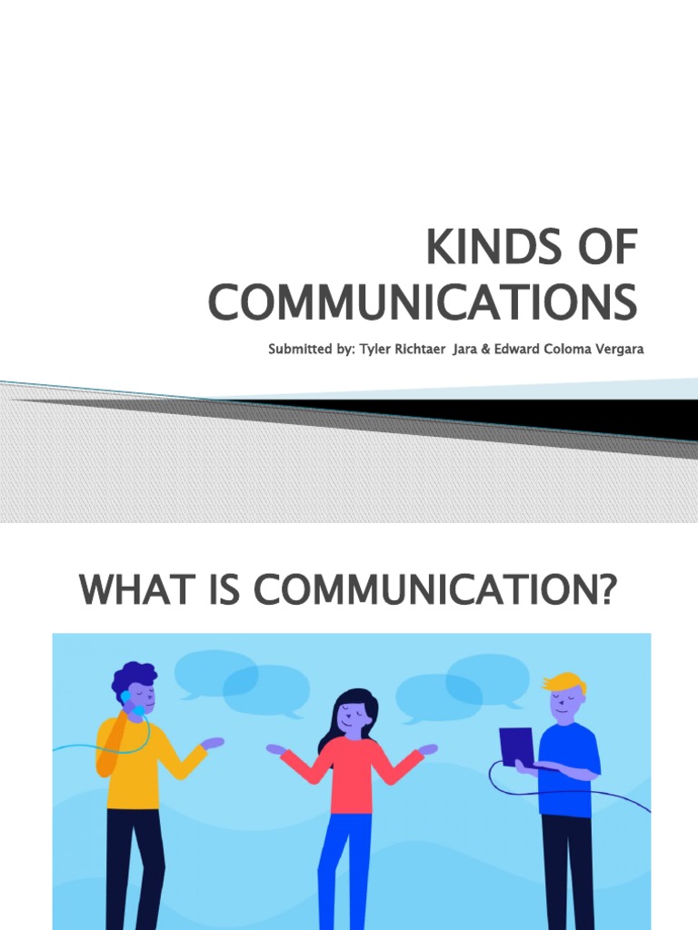Types of Communication | PDF | Communication | Nonverbal Communication