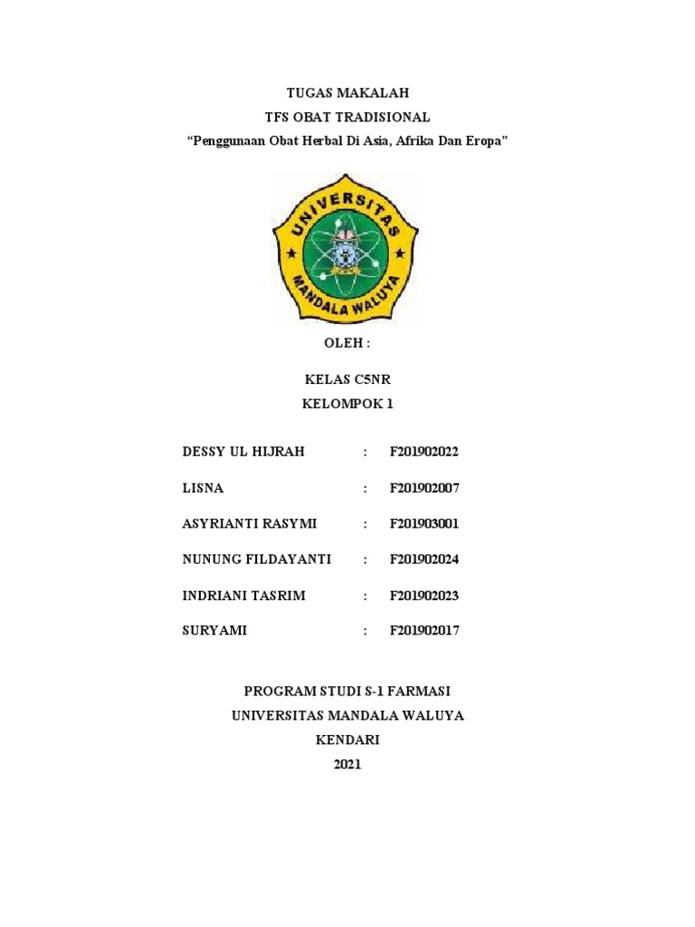 KLP 1 TFS Ot C5NR | PDF | Pengembangan Diri | Kesehatan Holistik
